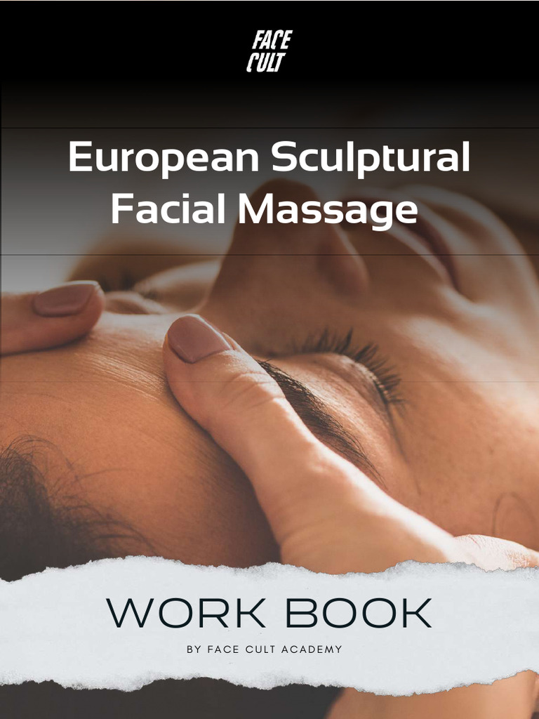 European Sculptural Facial Massage | PDF | Lymph | Forehead