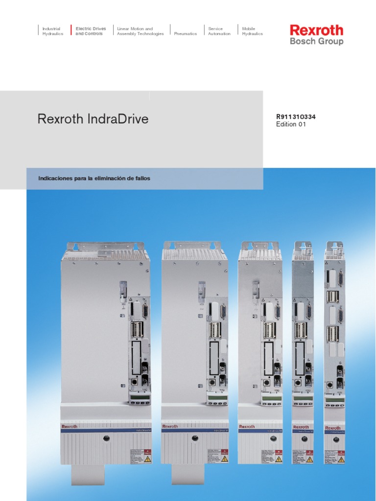Manual Control Rexroth | PDF | Transmisor | Energia electrica