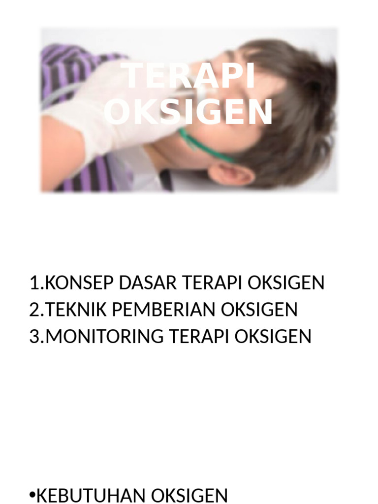 TERAPI OKSIGEN | PDF