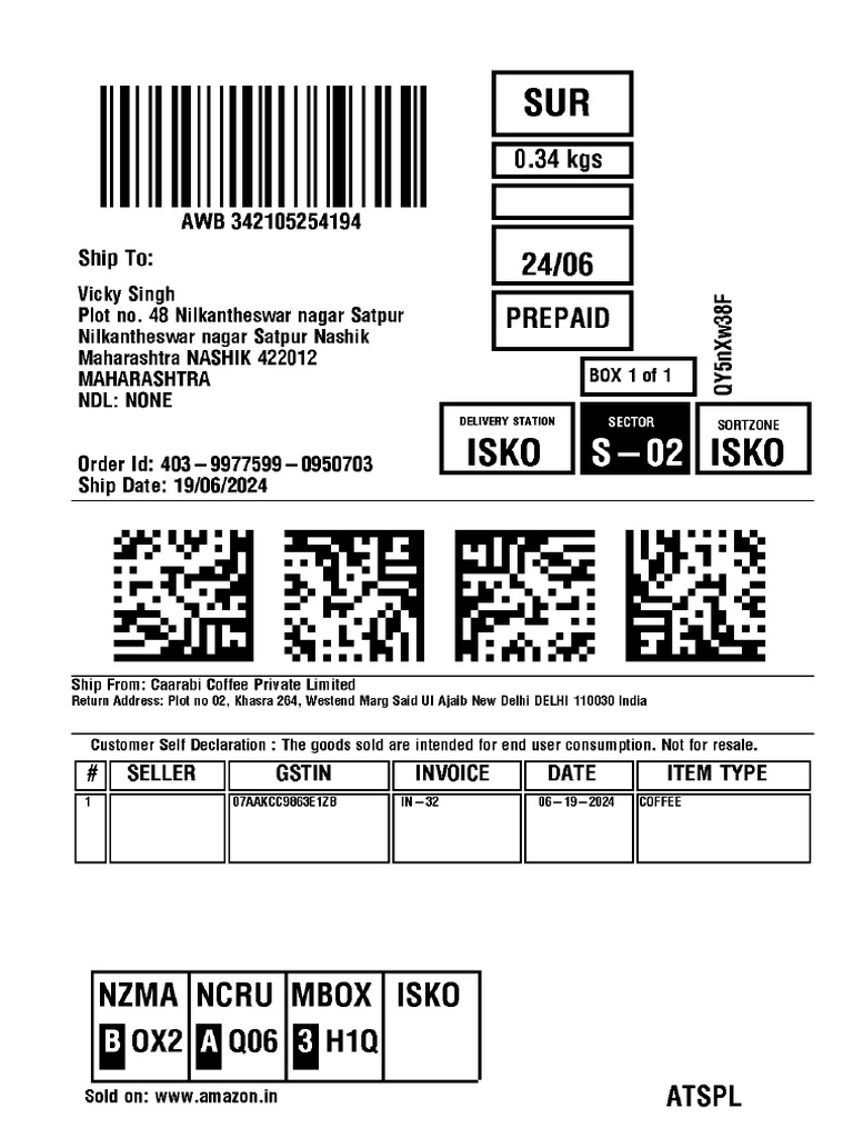 Shipping Labels 19th June | PDF | Invoice | Taxes