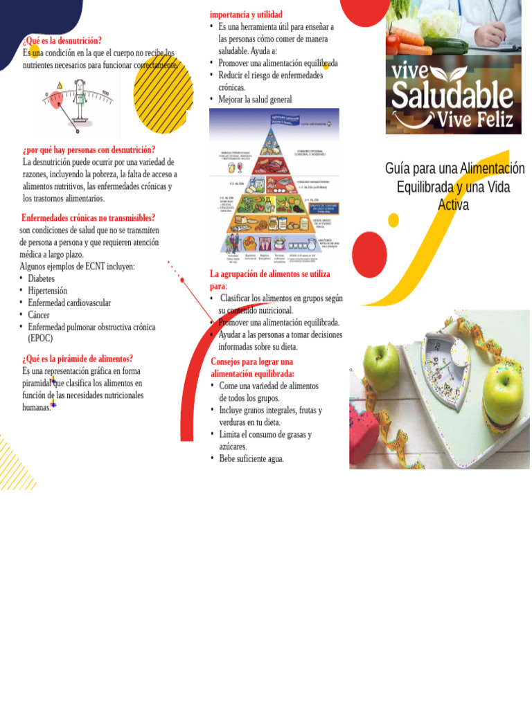Folleto Habitos Saludables Adso | PDF | Obesidad | Dieta