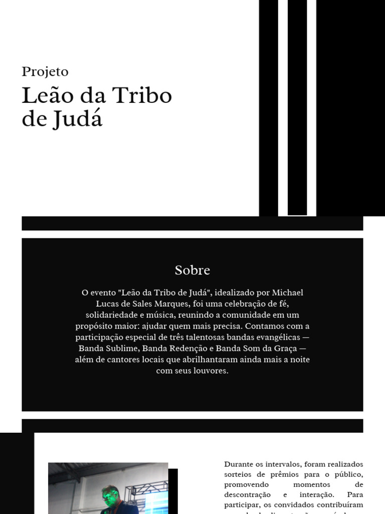 Projeto Leão da Tribo de Judá (1) | PDF