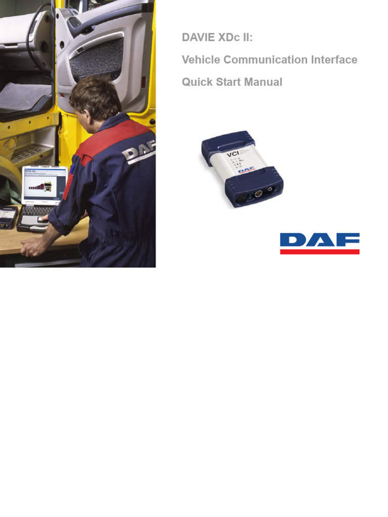 VCI Quick Start manual | PDF