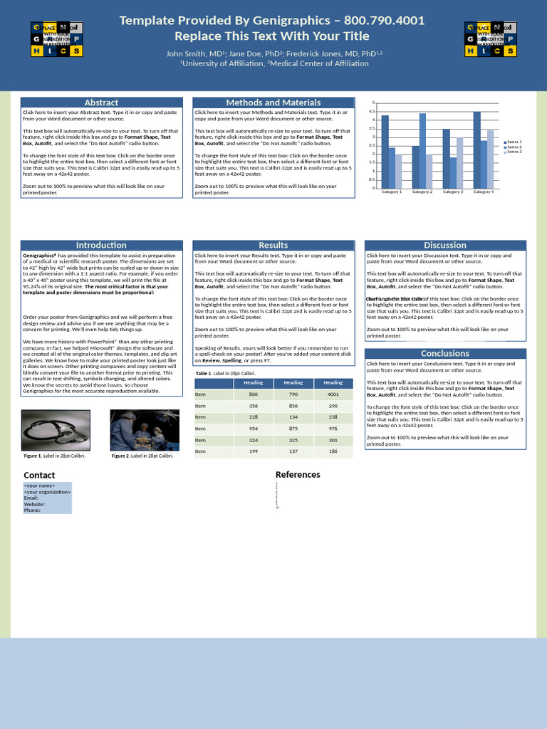 Genigraphics Poster Template 42x45 | PDF