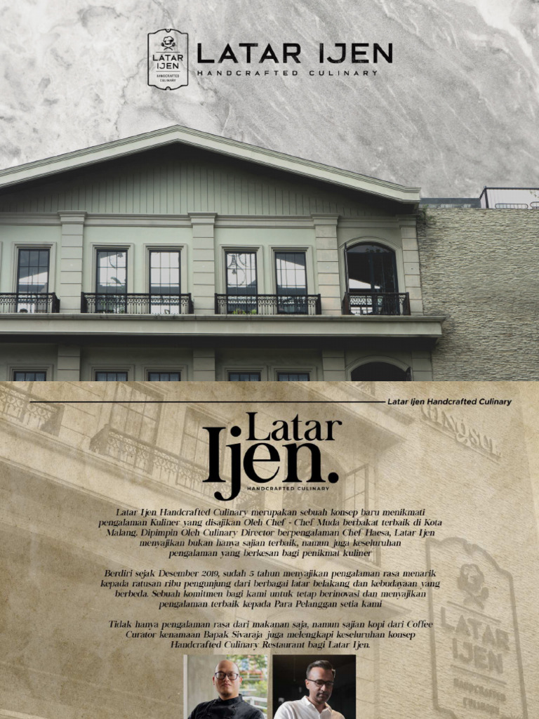 Menu Latar Ijen 2024 - 2025 (Terbaru) HD | PDF