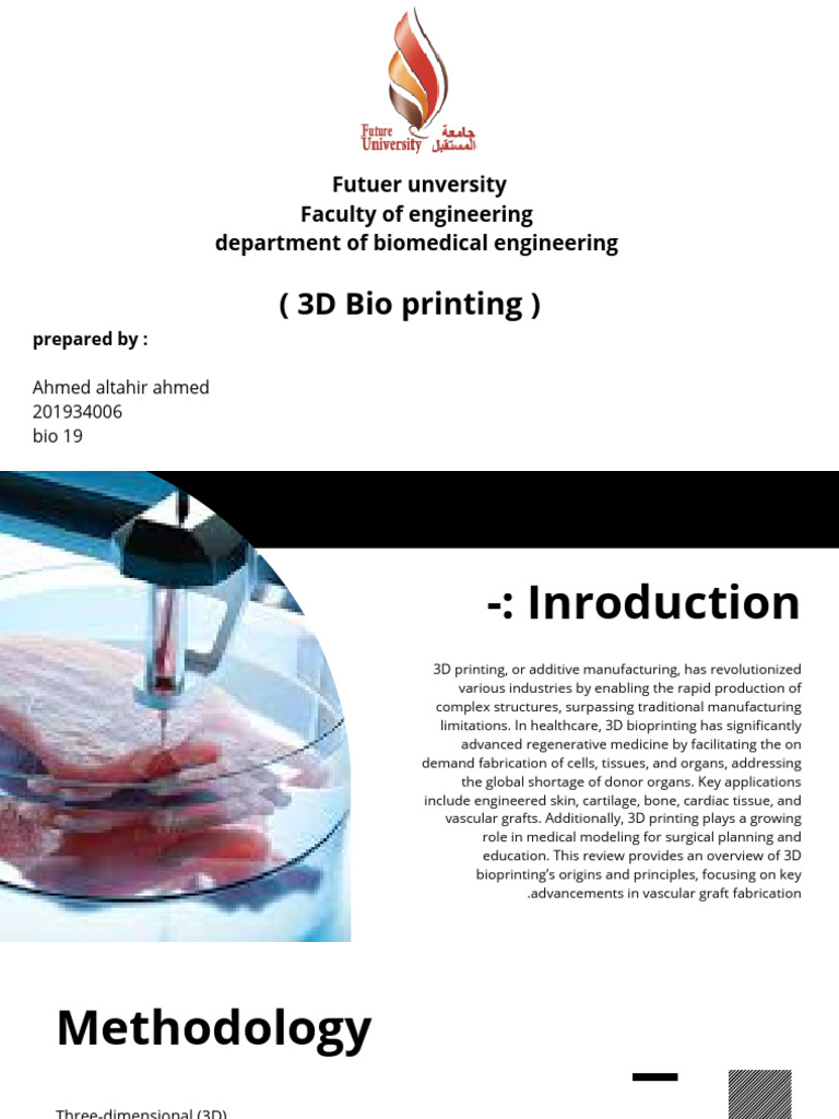 3D Bio Printing Research | PDF | Tissue Engineering | Biomaterial