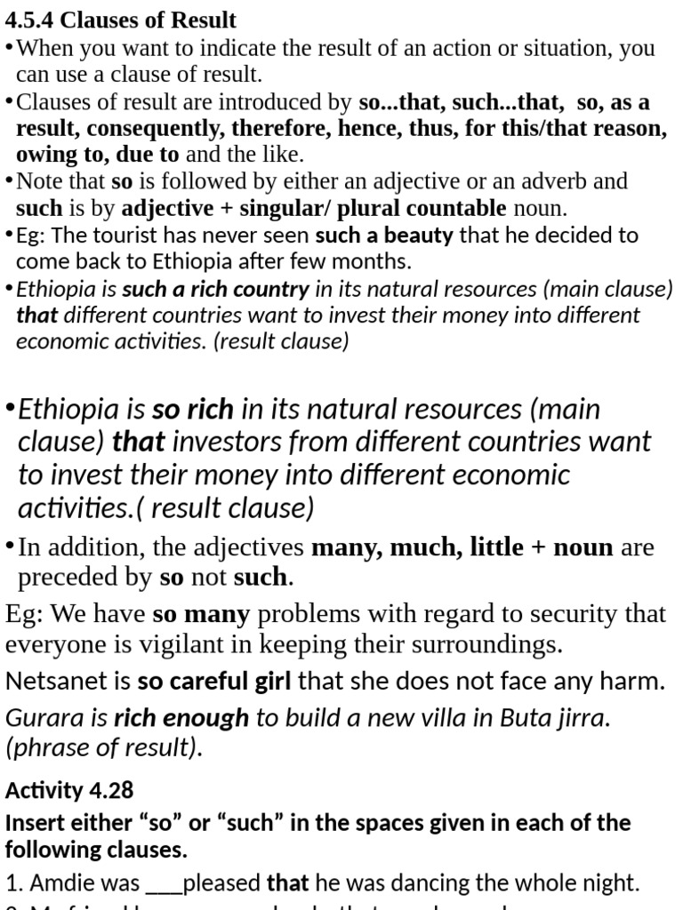 Clause of Result 1 1 | PDF