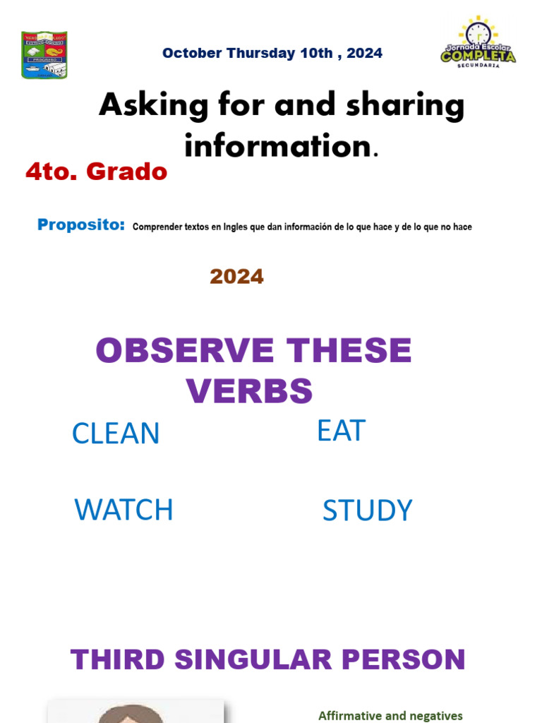 Understanding English Texts for 4th Grade | PDF