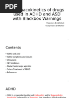 CADDRA ADHD Medication Chart 2024 | PDF | Drugs | Clinical Medicine