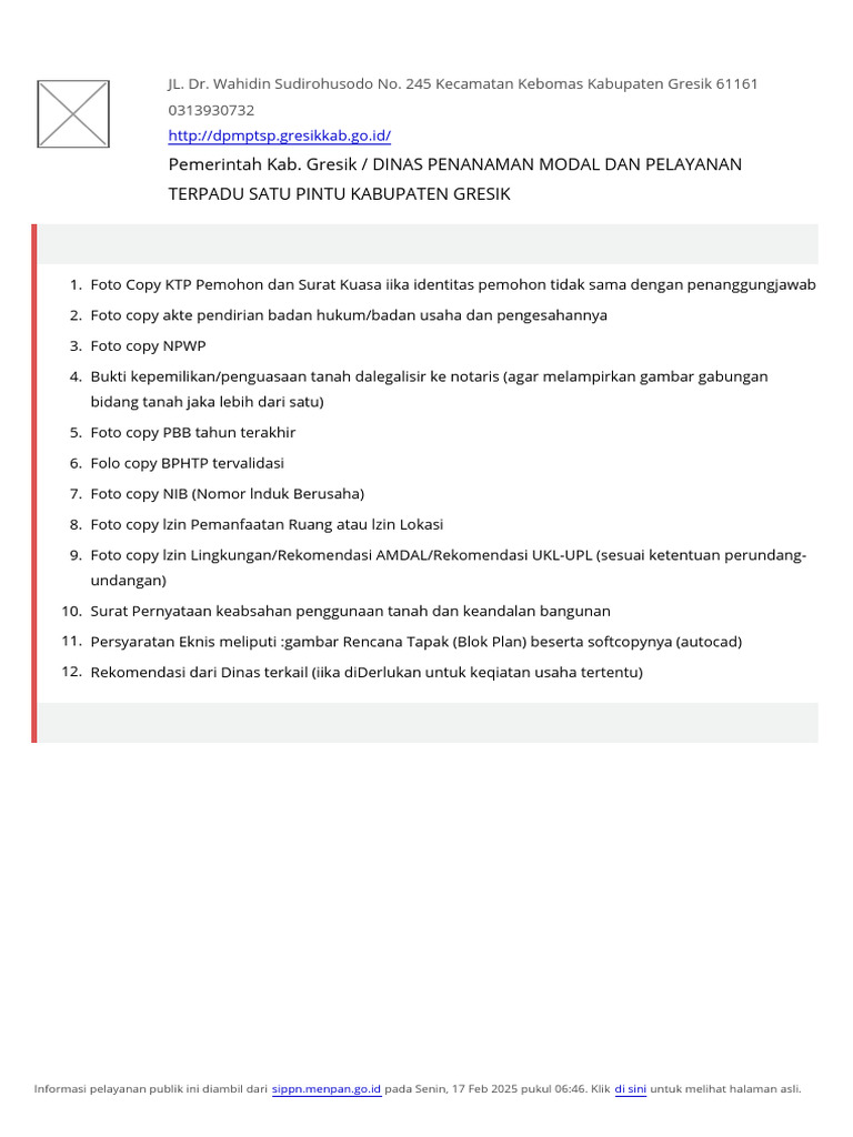 Unduh Standar Pelayanan - Izin Blok Plan Dan Perubahannya (Non OSS) | PDF