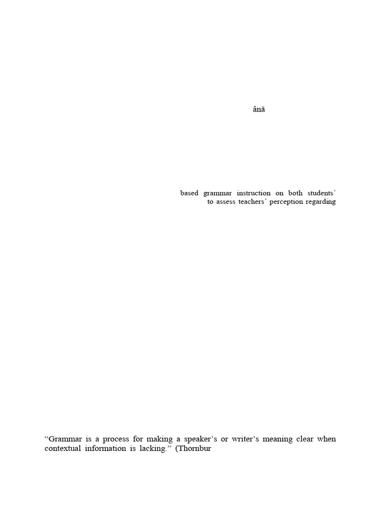 teaching_grammar_through_music | PDF | Standard Deviation | Language ...