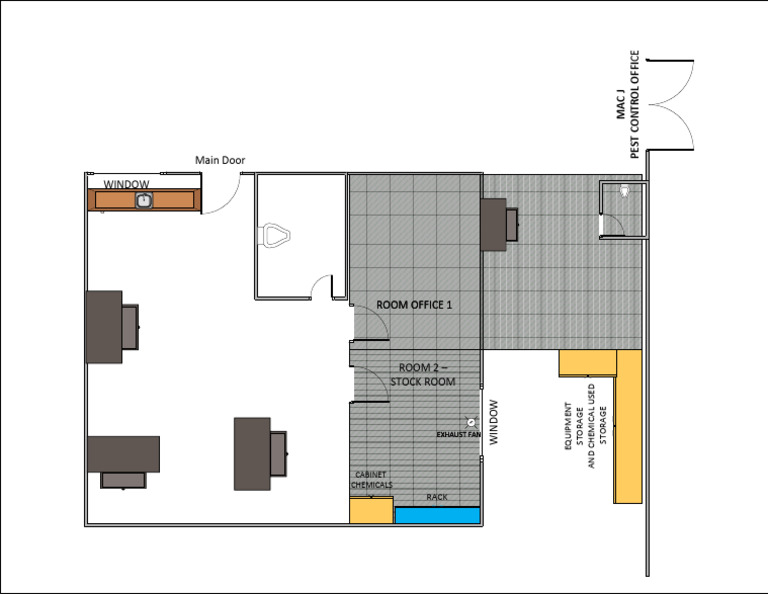 Pest Control Office Layout Plan | PDF