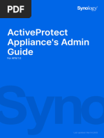 Synology Drive Client Backup Guide | PDF | Backup | Computer File