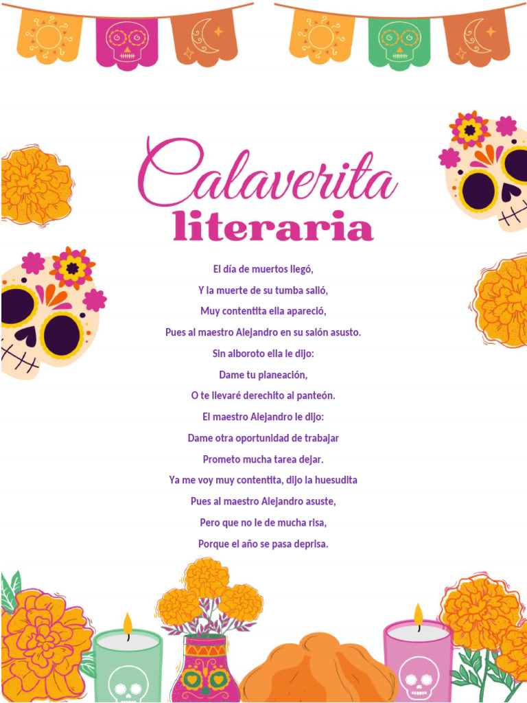 Calaverita Literaria | PDF