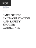 Eyewash Checklist | PDF