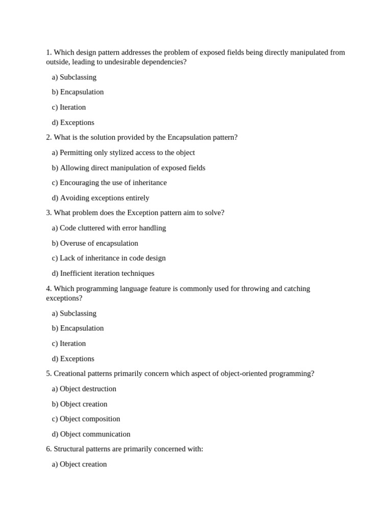 Lec4 designPattern | PDF | Class (Computer Programming) | Inheritance ...