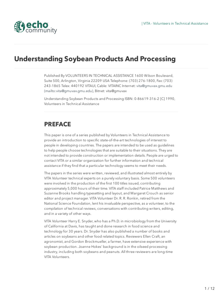 Understanding Soybe Processing (1) | PDF | Soybean | Vegetable Oil