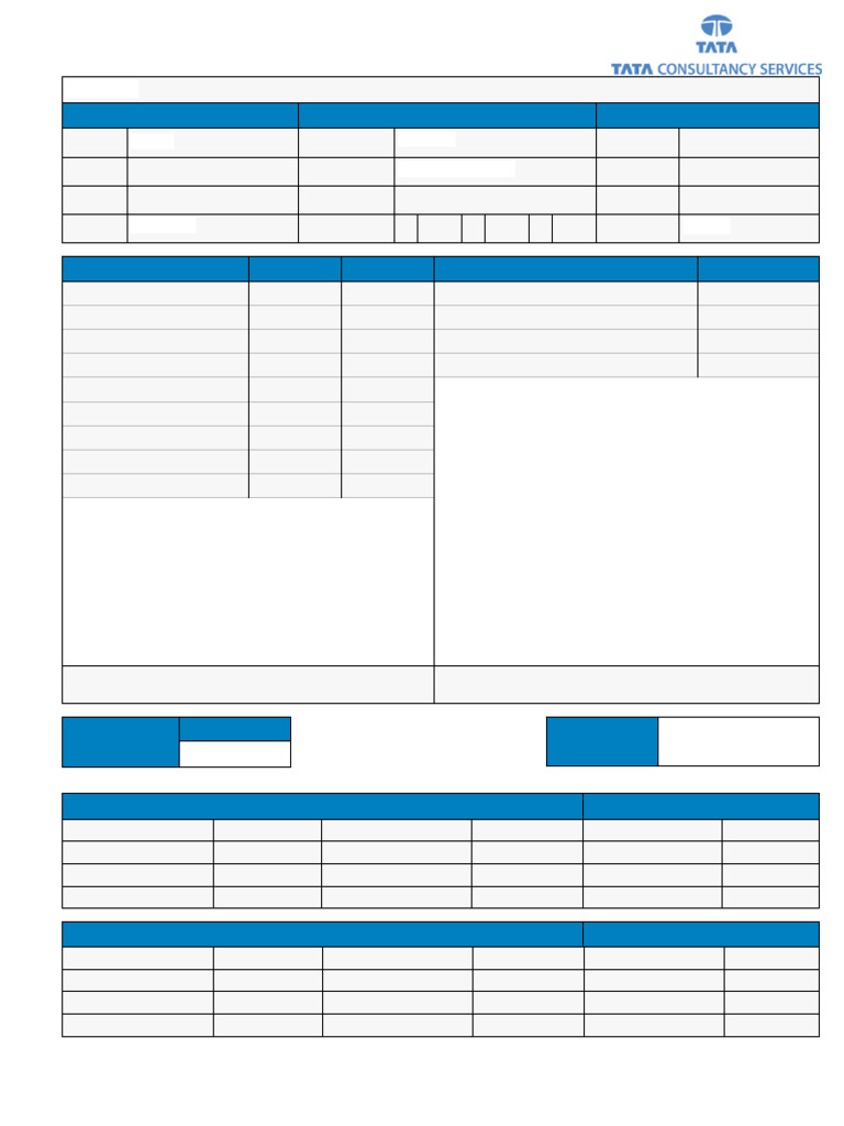 TCS Salary Slip for January 2025 | PDF | Taxes | Tax Deduction
