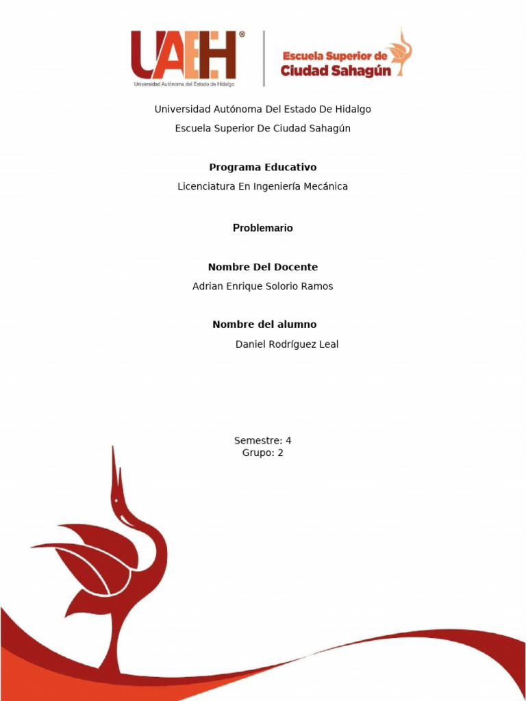 Portada problemario 2 | PDF