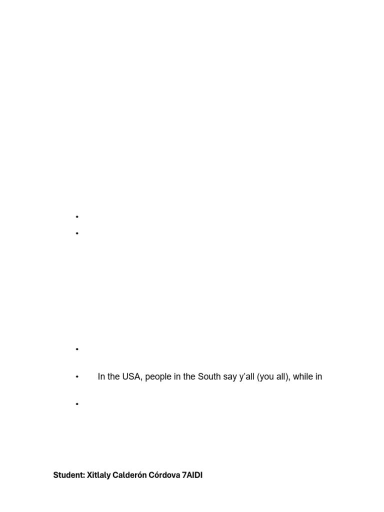 Summary-Different Types of Dialects | PDF | Dialect | English Language