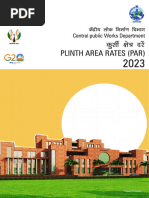 CPWD Plinth Area Rates 2021 | PDF