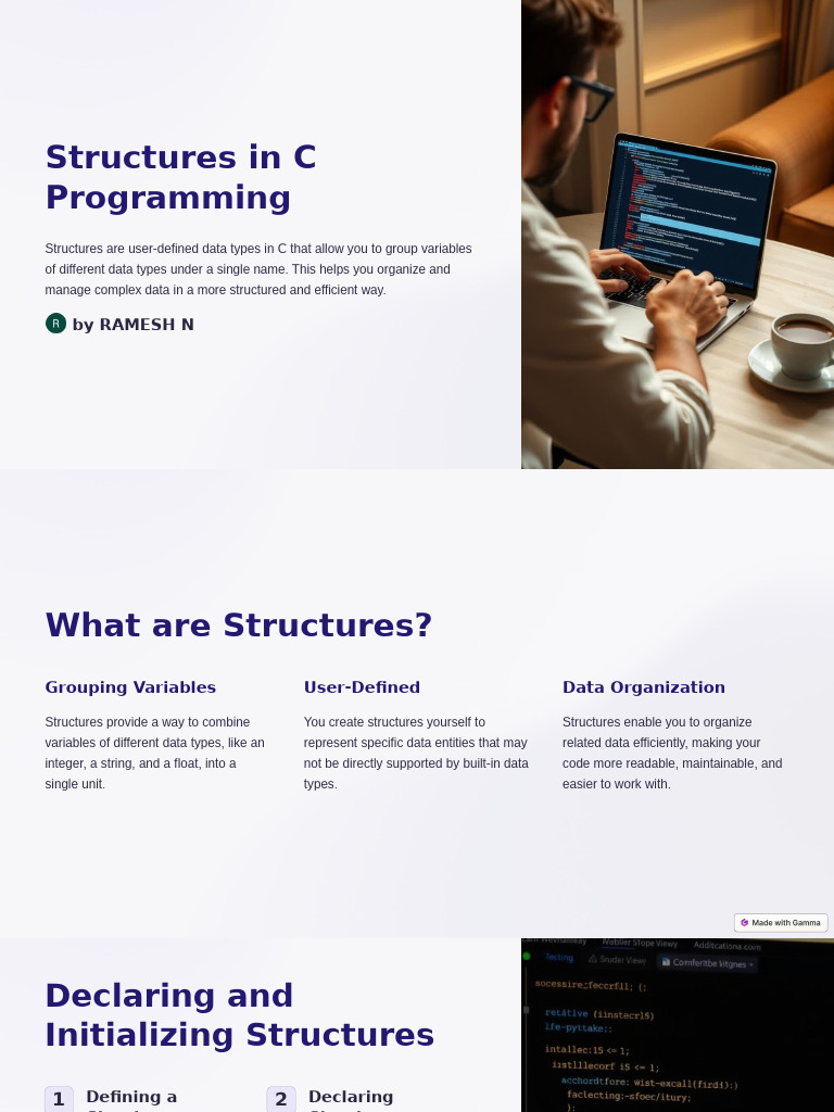 Structures In C Programming Pdf Variable Computer Science Computer Programming