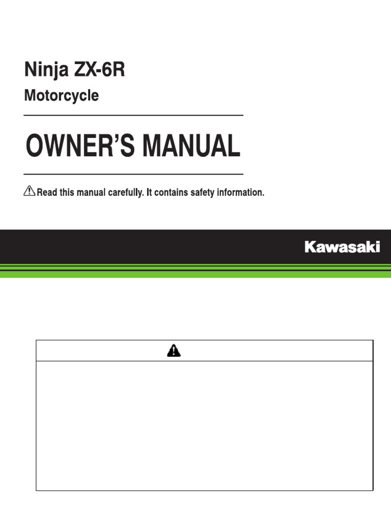 2019 Kawasaki Ninja Zx 6r Abs 30 | PDF | Exhaust Gas | Mechanical Engineering