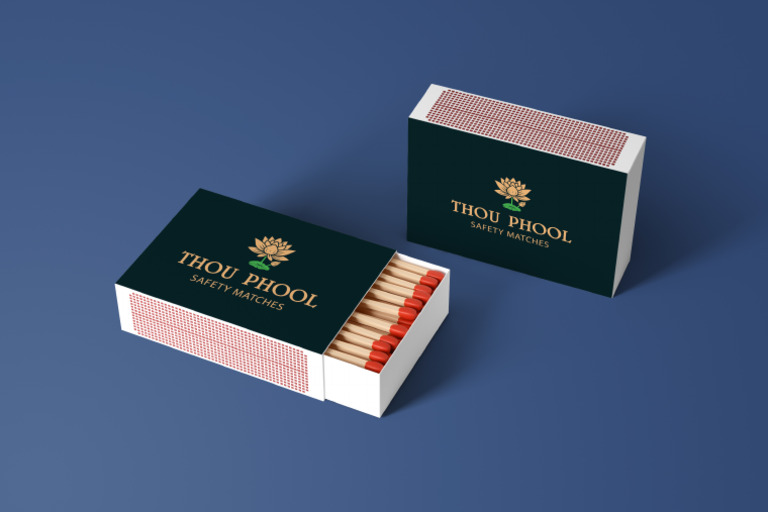 Matches Box Mockup 05 | PDF