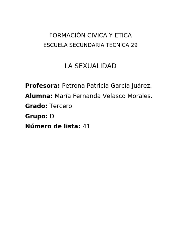 Formación Civica Y Etica Pdf