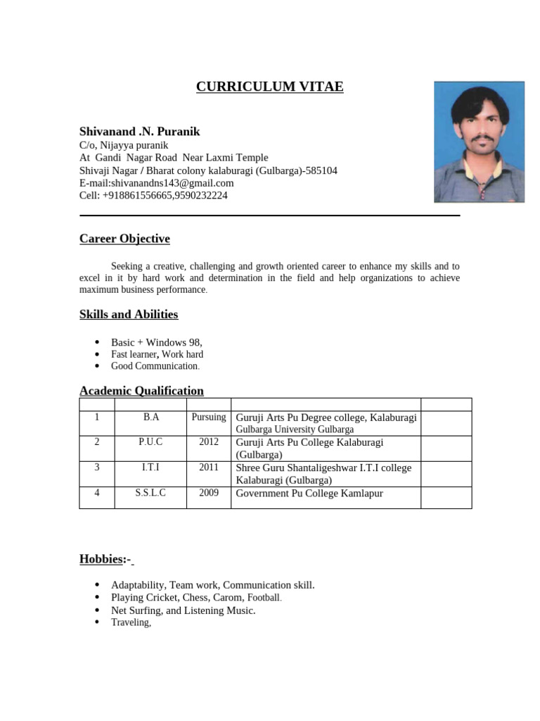 Shivanand NSL | PDF