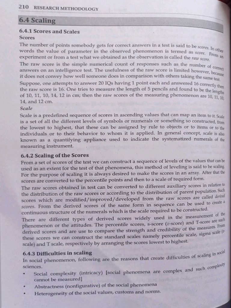 Research methodology chapter6 part 2 (1) | PDF