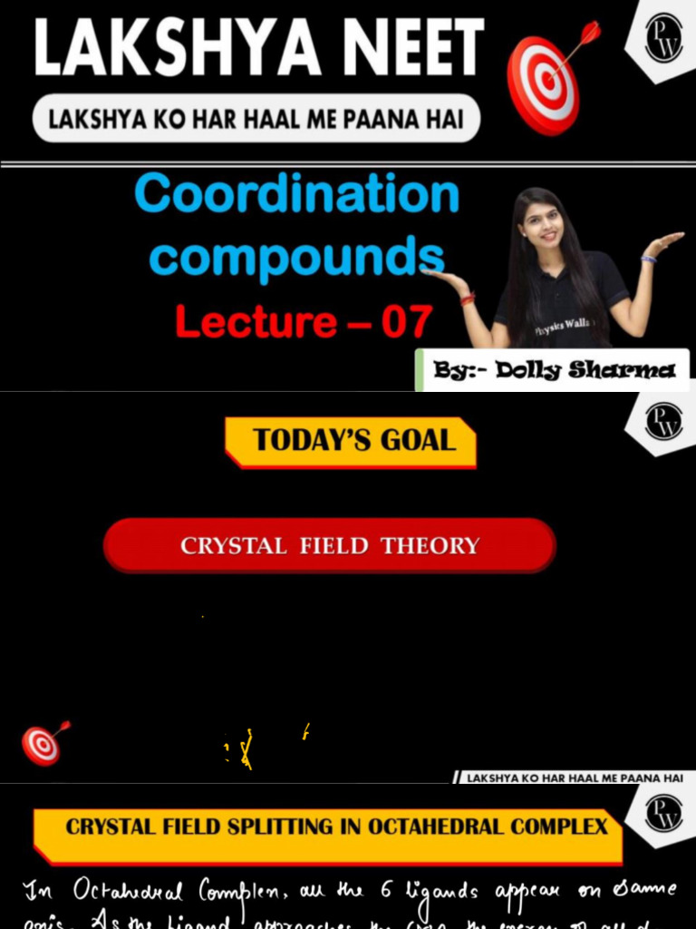 Coordination Compound | PDF