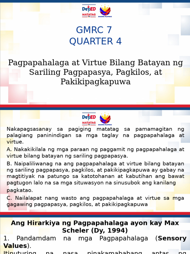 GMRC 7 PPT Week 3 Day 2 | PDF