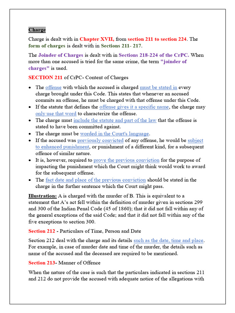 The Criminal Procedural Code Notes - 15 | PDF | Crimes | Crime & Violence
