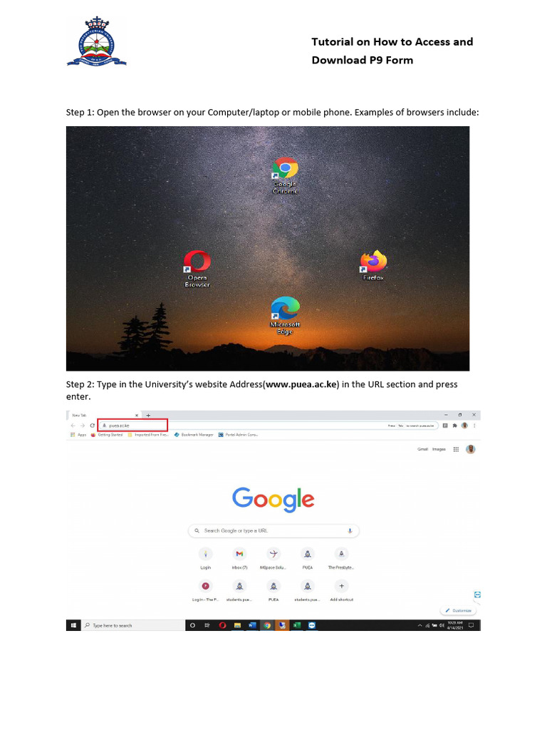 TUTORIAL-ON-HOW-TO-DOWNLOAD-THE-P9-FORM | PDF | World Wide Web ...