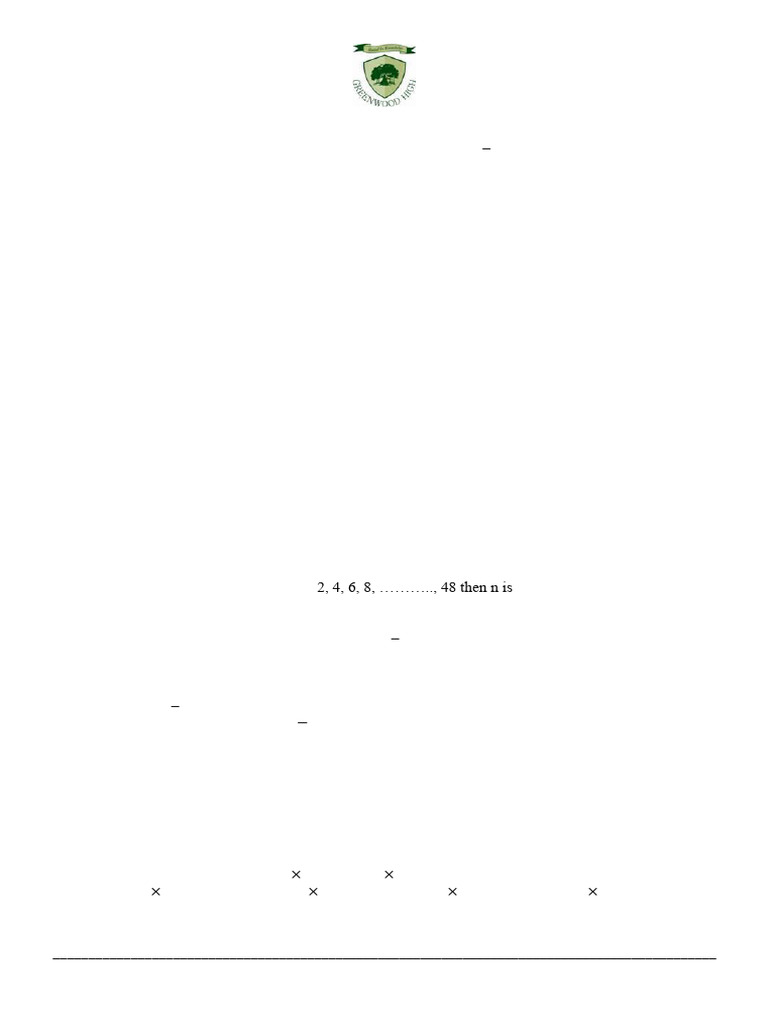 T1 GR10 3mathematics QP (2023-24) | PDF | Mathematical Objects | Algebra