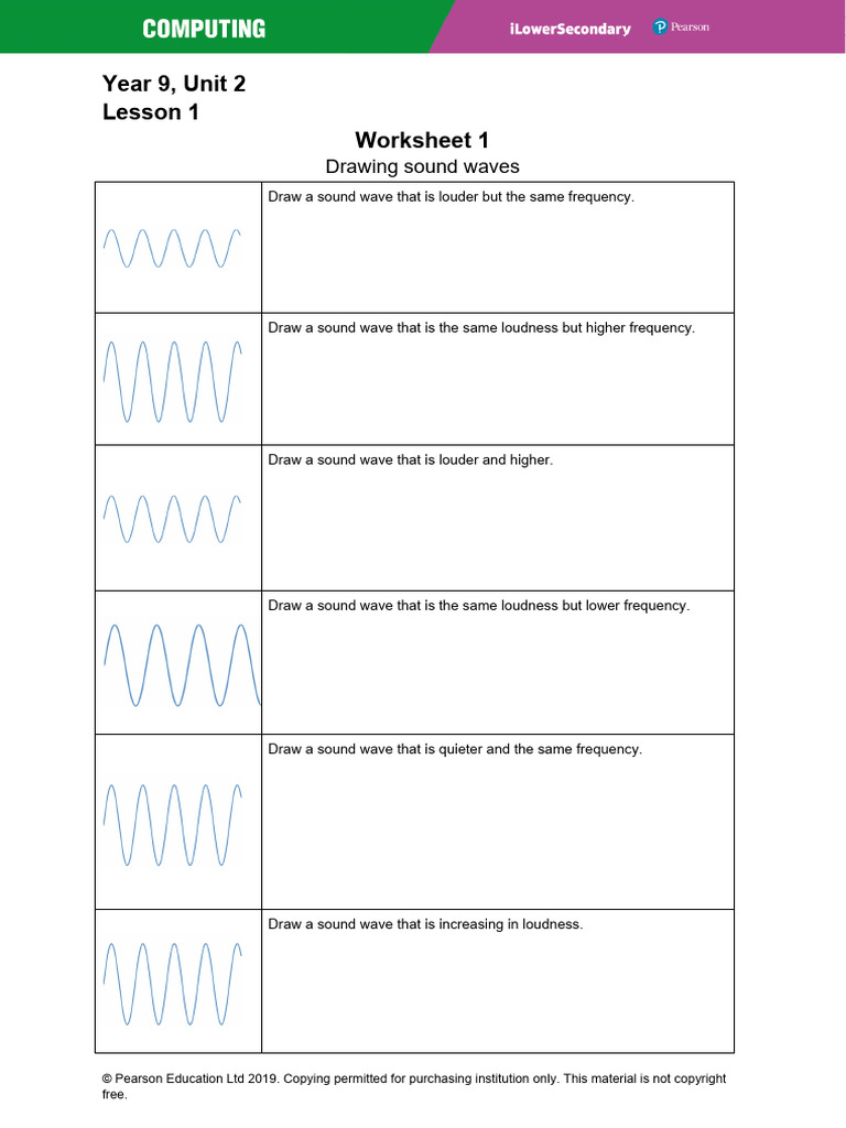 Year9 Unit2 Lesson1 Worksheet1 | PDF