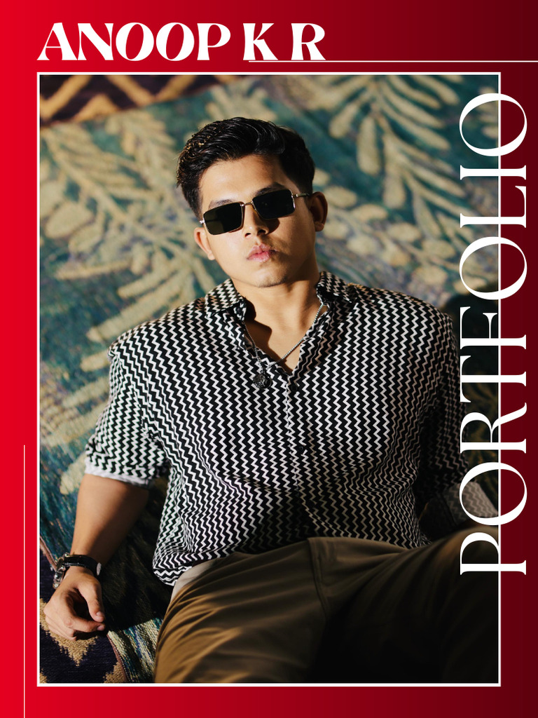 Anoop K R: Actor Portfolio Overview | PDF