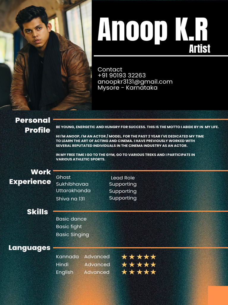 Anoop K.R Portfolio 2 | PDF