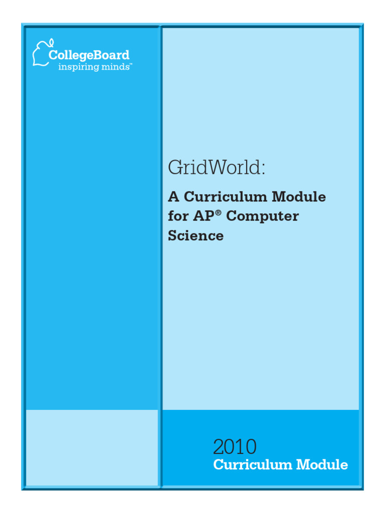 GridWorld AP CompScience | PDF | Educational Assessment | Class (Computer Programming)
