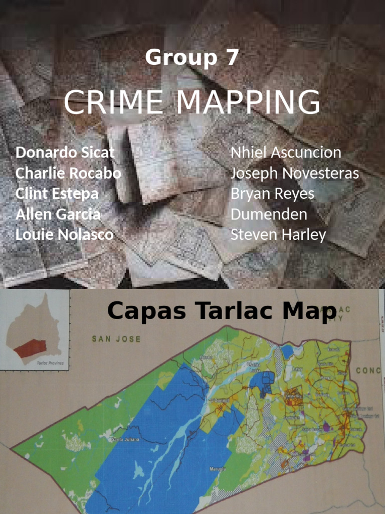 Crime Mapping Wps Office | PDF | Robbery | Property Crimes