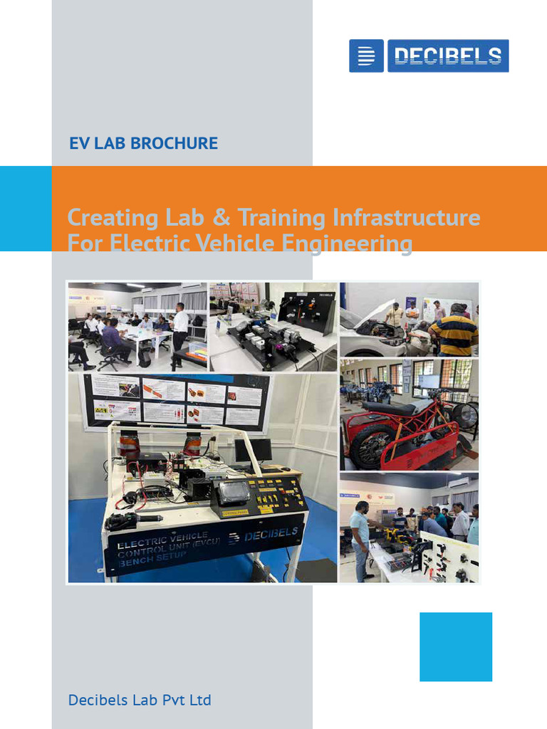 Decibels Lab - EV Lab Setup Brochure - 2024 | PDF | Electric Vehicle | Vehicles