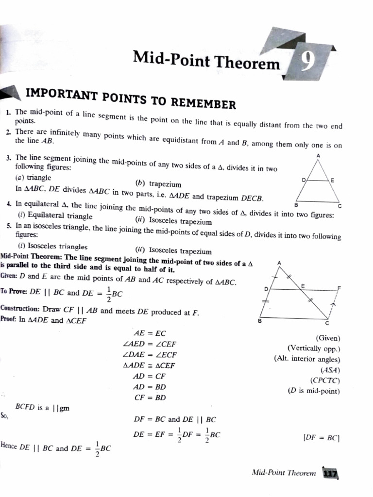 Icse MPT Pythogoras Exercise Class 9 | PDF | Elementary Mathematics | Euclid