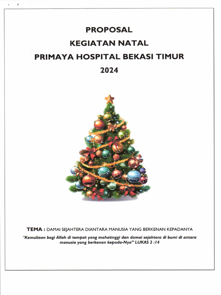 Proposal Natal 2024 | PDF