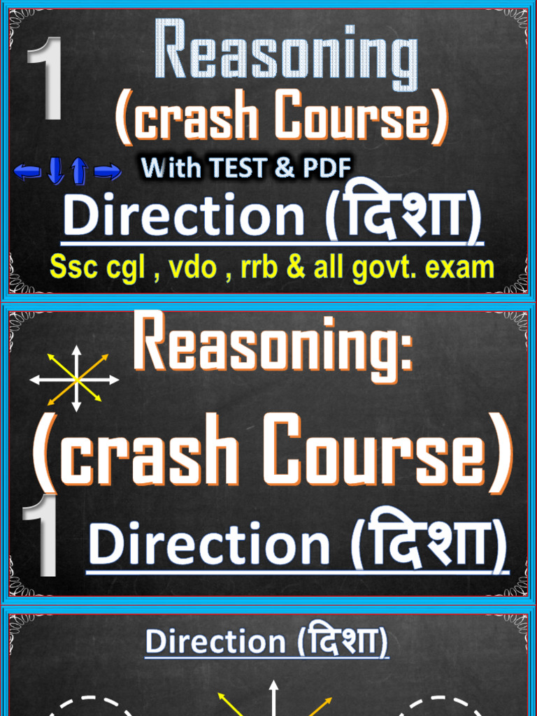 1 Reasoning Crash Course | PDF