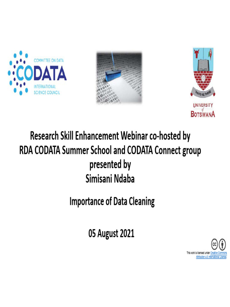 Importance of Data Cleaning in Research | PDF | Accuracy And Precision ...