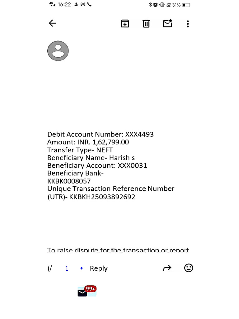 EPFO Fund Transfer Confirmation | PDF