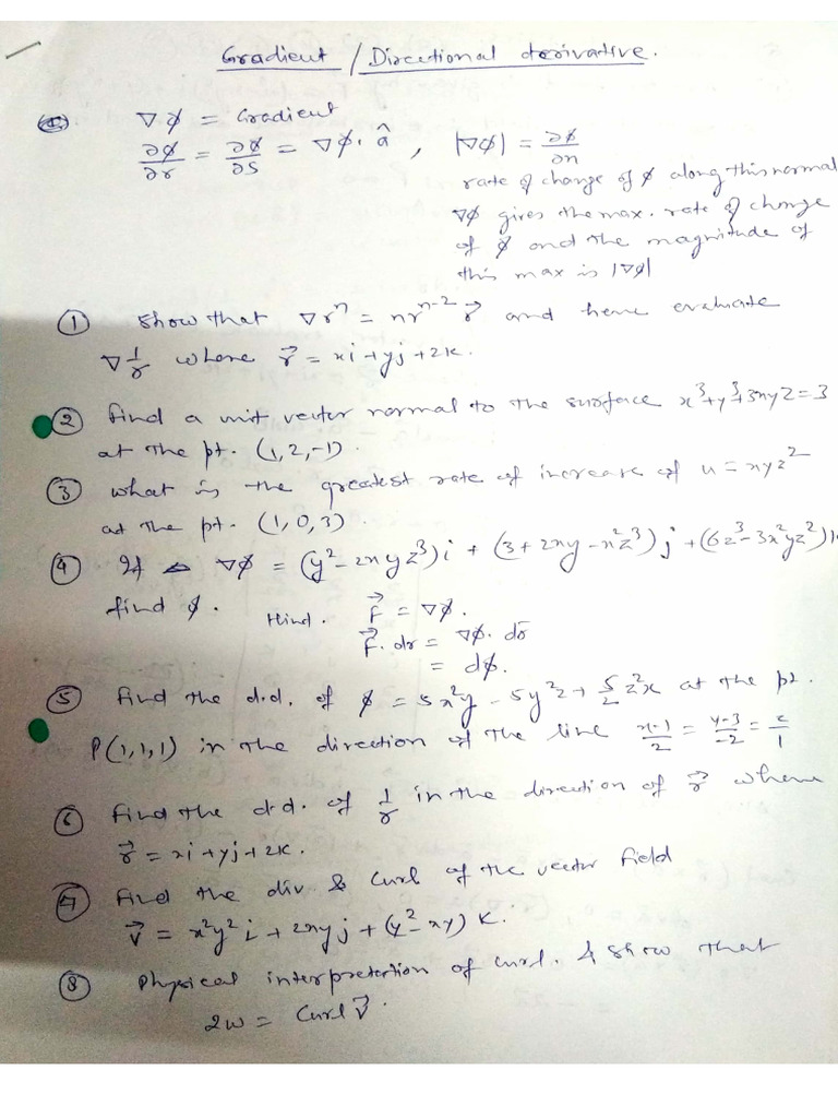 Lecture-02A - Divergence and Curl | PDF