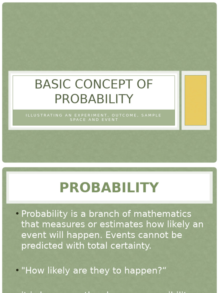Probability Concepts for Year 8 | PDF | Probability | Probability Theory