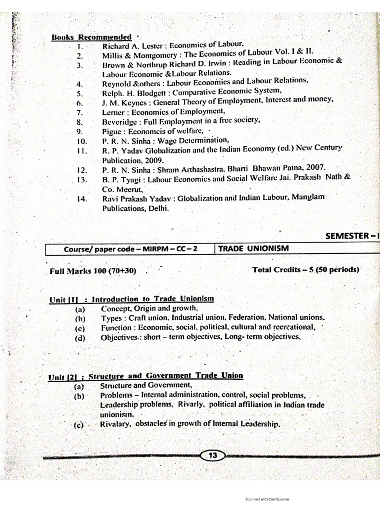 Trade Union | PDF